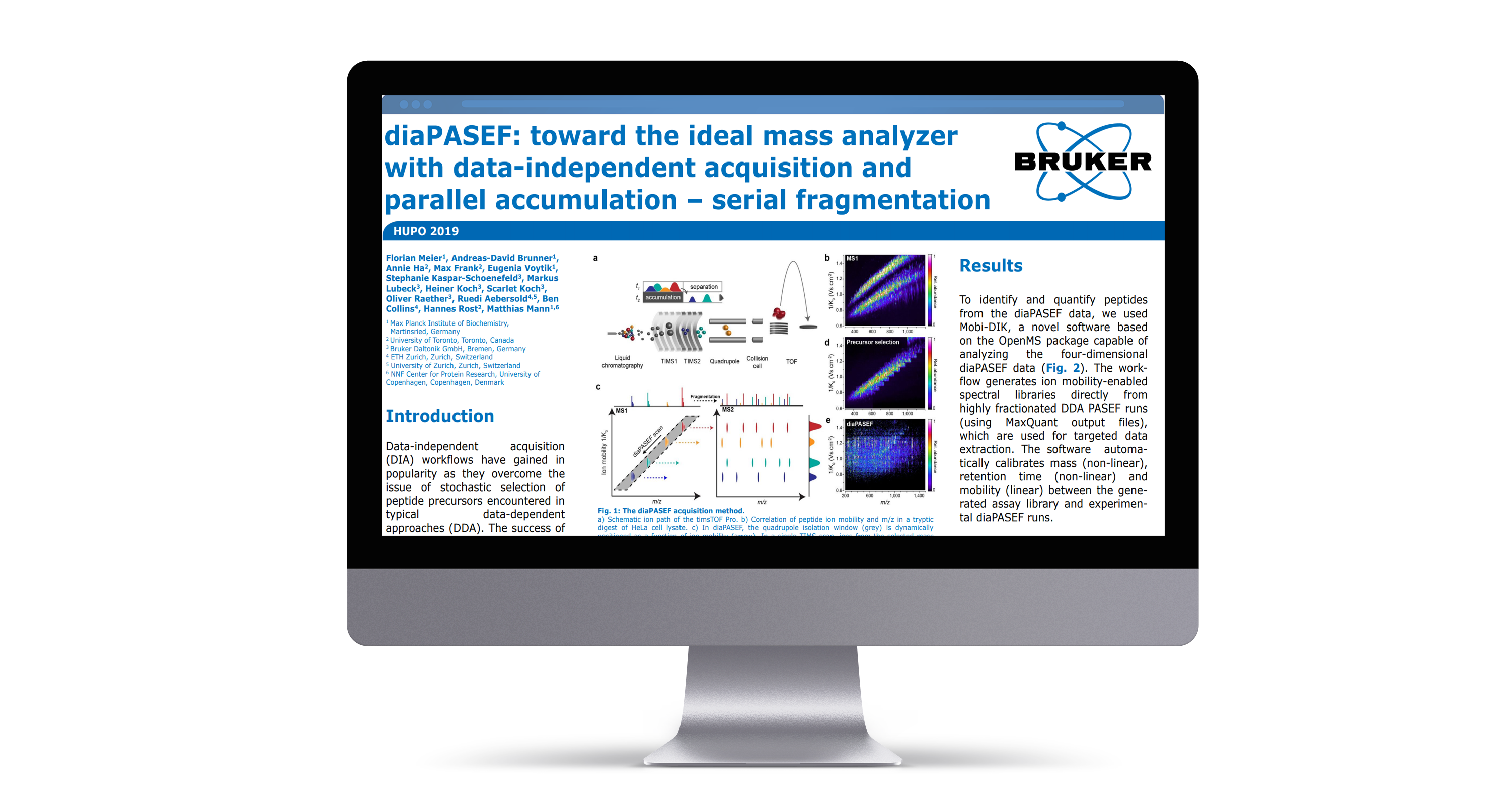 diaPASEF: Toward The Ideal Mass Analyzer with Data-Independent ...