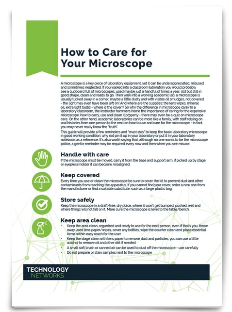 How to Care for Your Microscope [How to Guide]