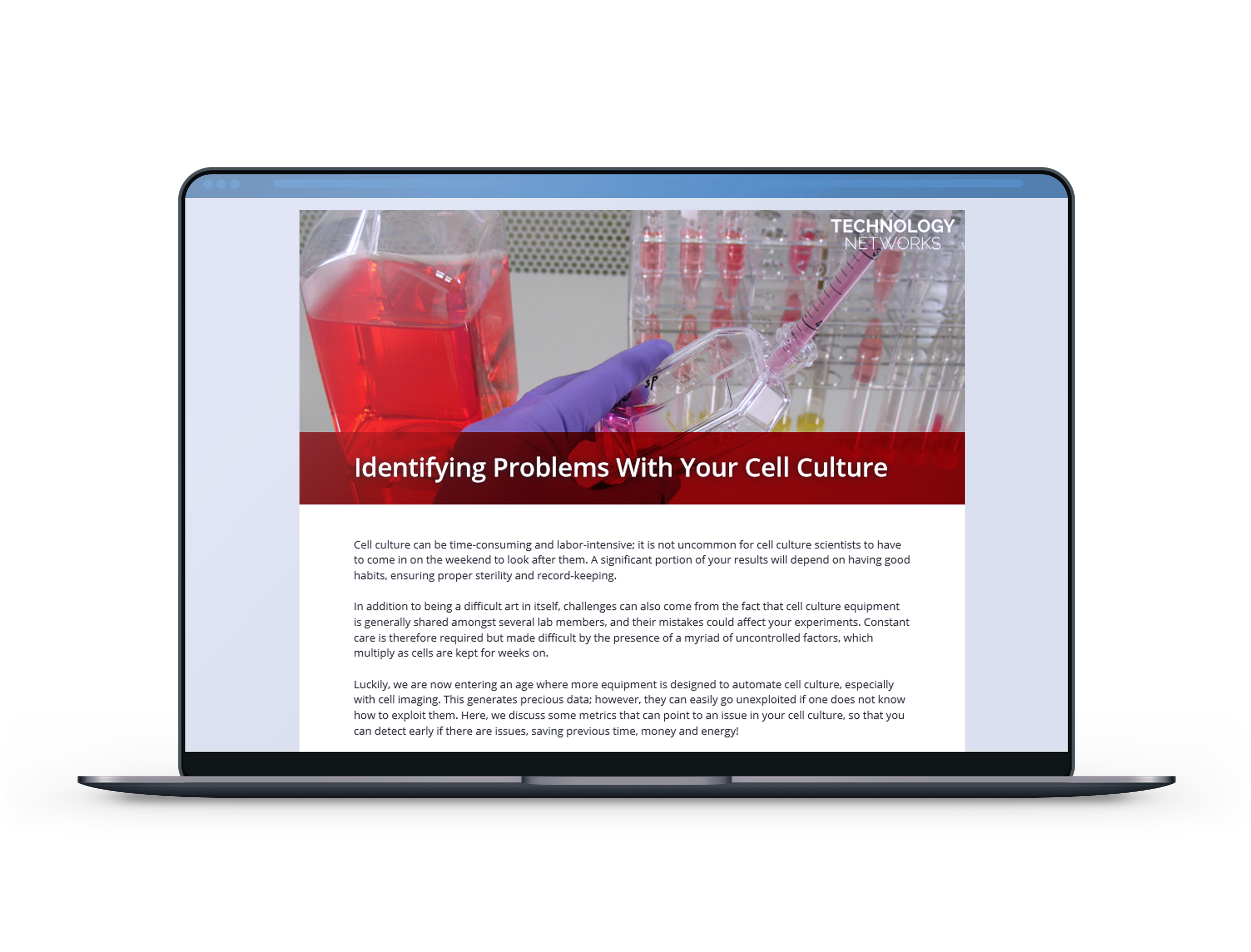 Identifying Problems With Your Cell Culture