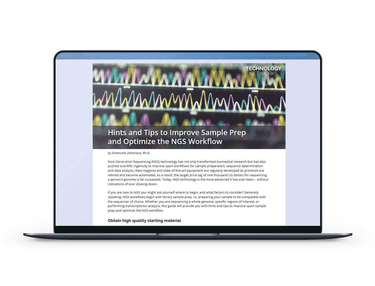 How to Optimize Your NGS Workflow