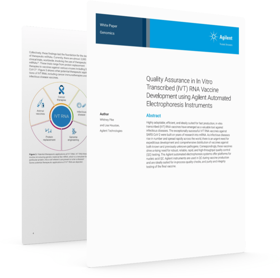 Quality Assurance in IVT RNA Vaccine Development