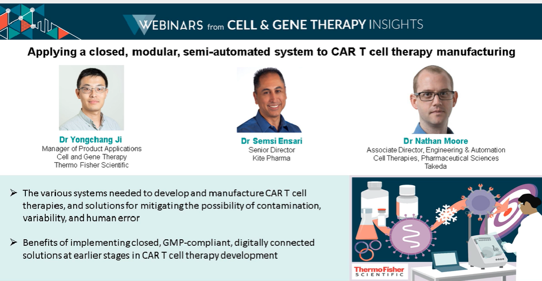 Applying a Semi-Automated System to CAR T Cell Therapy Manufacturing