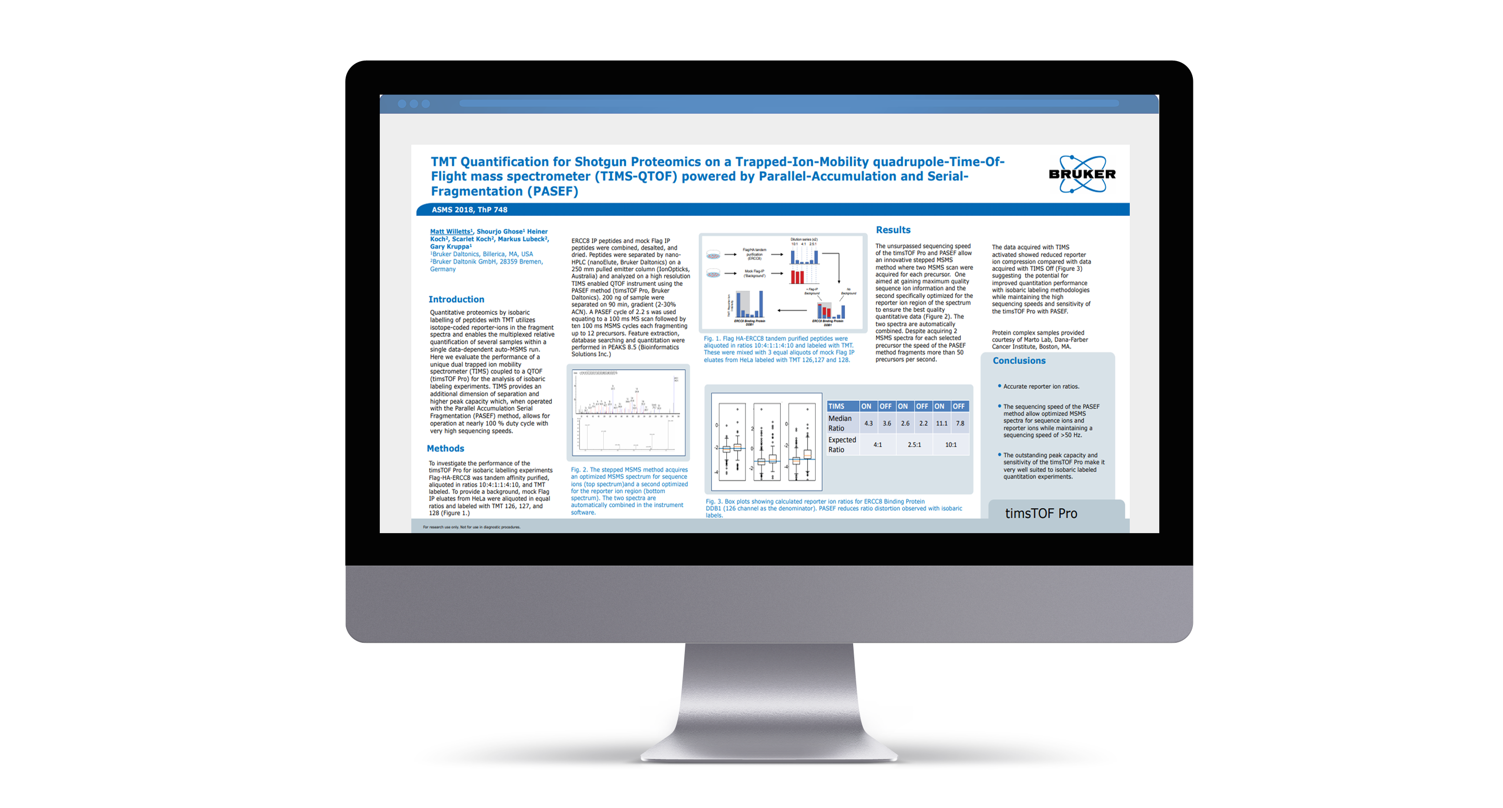 TMT Quantification for Shotgun Proteomics: TIMS-QTOF powered by PASEF ...