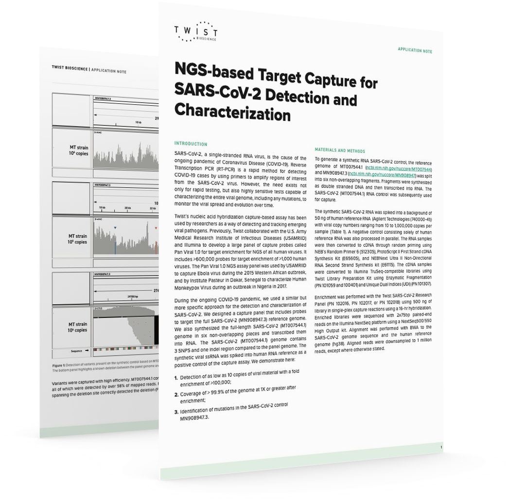 NGS-Based Target Capture for SARS-CoV-2 Detection and Characterization