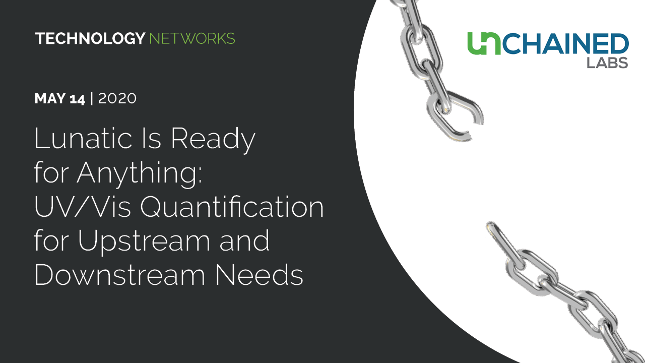 Lunatic is ready for anything: UV/Vis quantification for upstream and ...